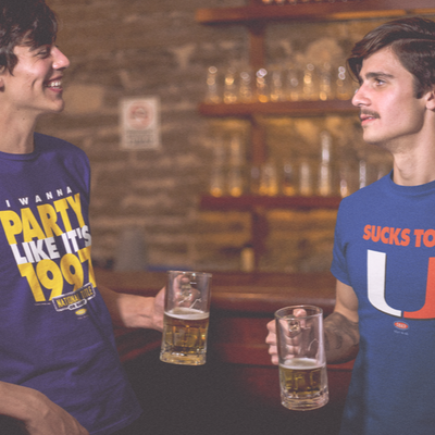 College & Pro Sports Rivalry Apparel and Fan Gear at Smack Apparel