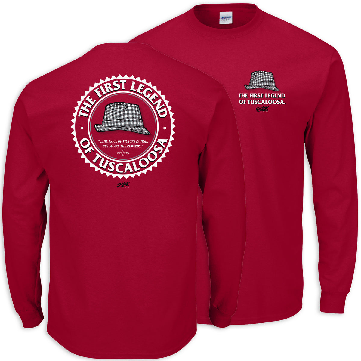 The First Legend of Tuscaloosa Shirt for Alabama Football Fans – Smack ...