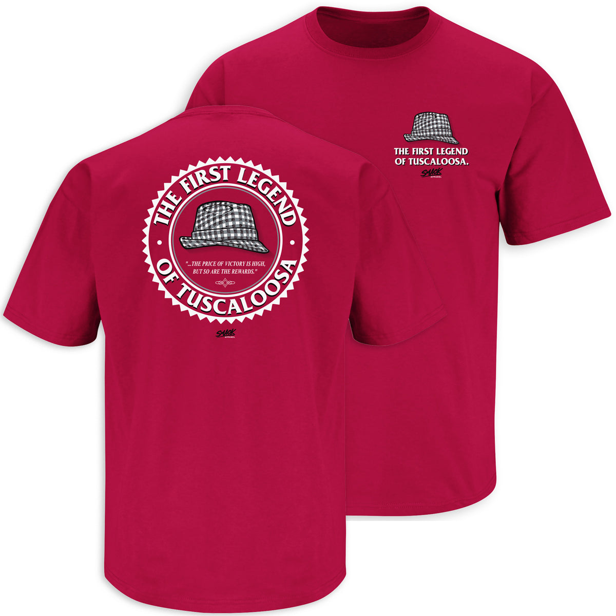 The First Legend of Tuscaloosa Shirt for Alabama Football Fans – Smack ...