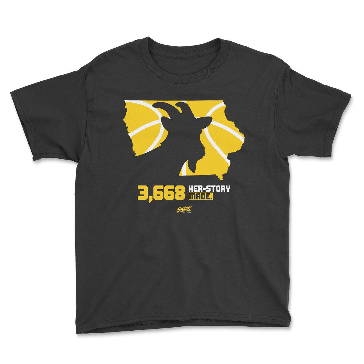 Her-Story Made (GOAT) T-Shirt for Iowa Women's Basketball Fans (SM-5XL ...