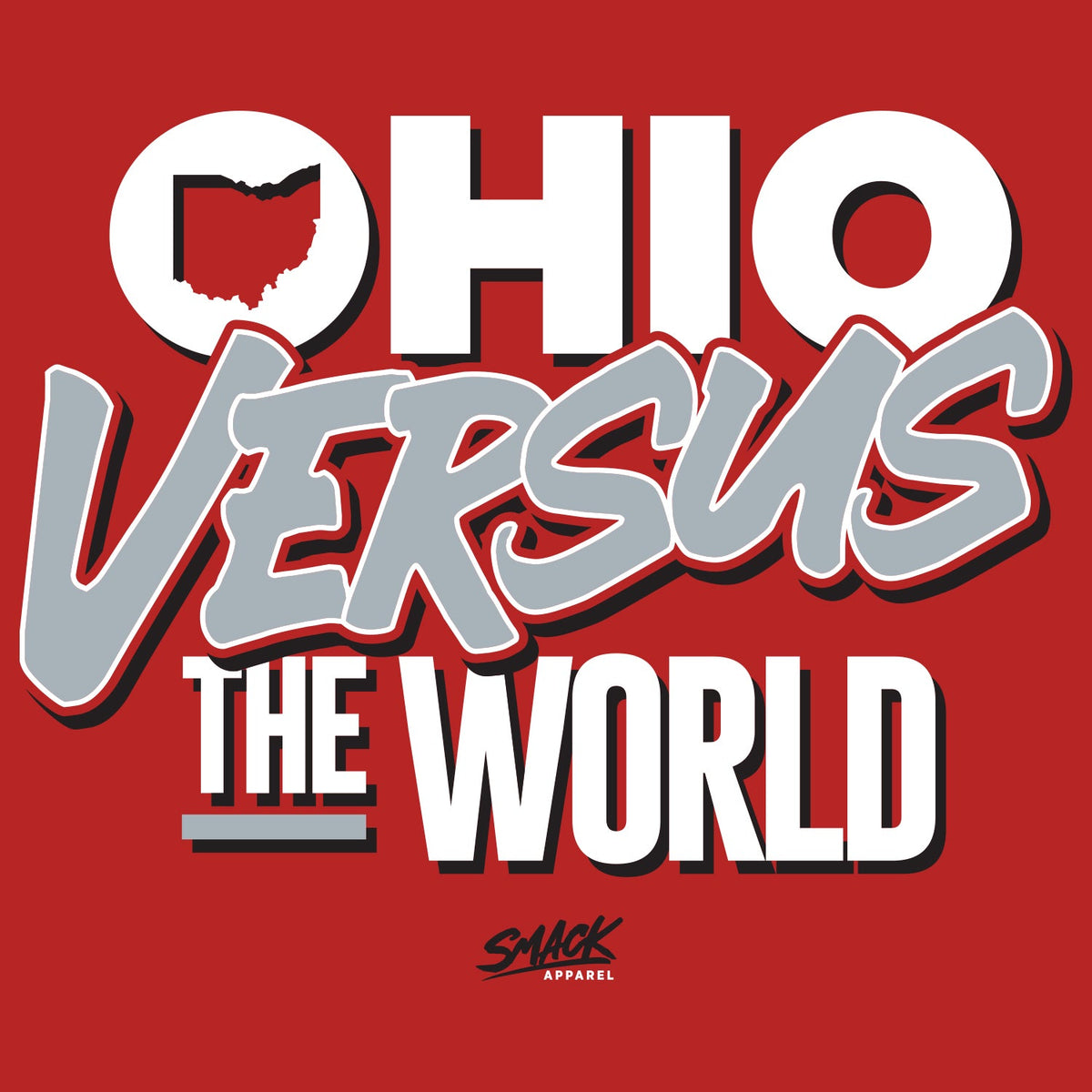 Ohio Versus the World T-Shirt for Ohio State College Fans (SM-5XL ...