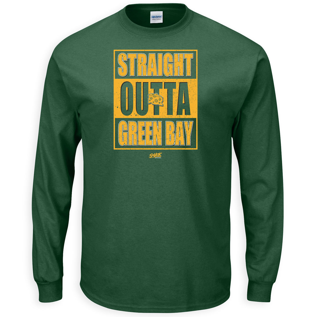 Green Bay Football Fans. Straight Outta Green Bay – Smack Apparel
