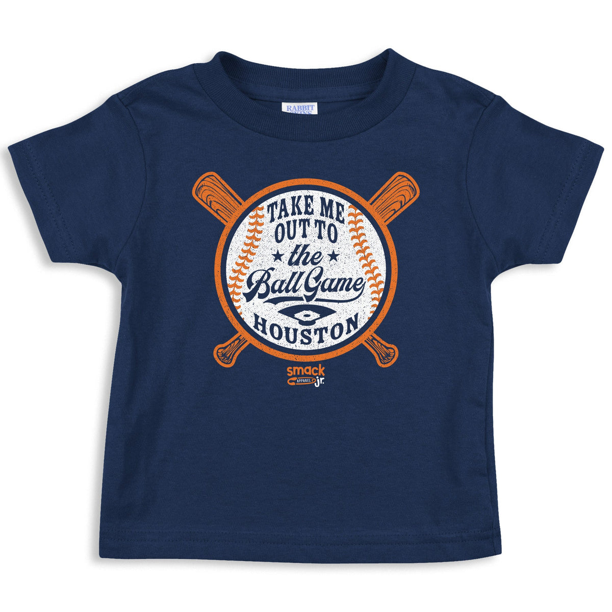 Take Me Out To the Ball Game Baby Apparel for HOU Baseball Fans (NB-7T ...