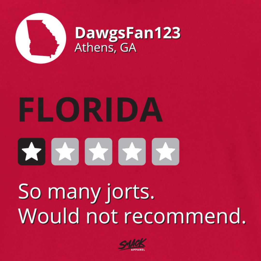 So Many Jorts (Anti-Florida) T-Shirt for Georgia College Fans (SM-5XL ...