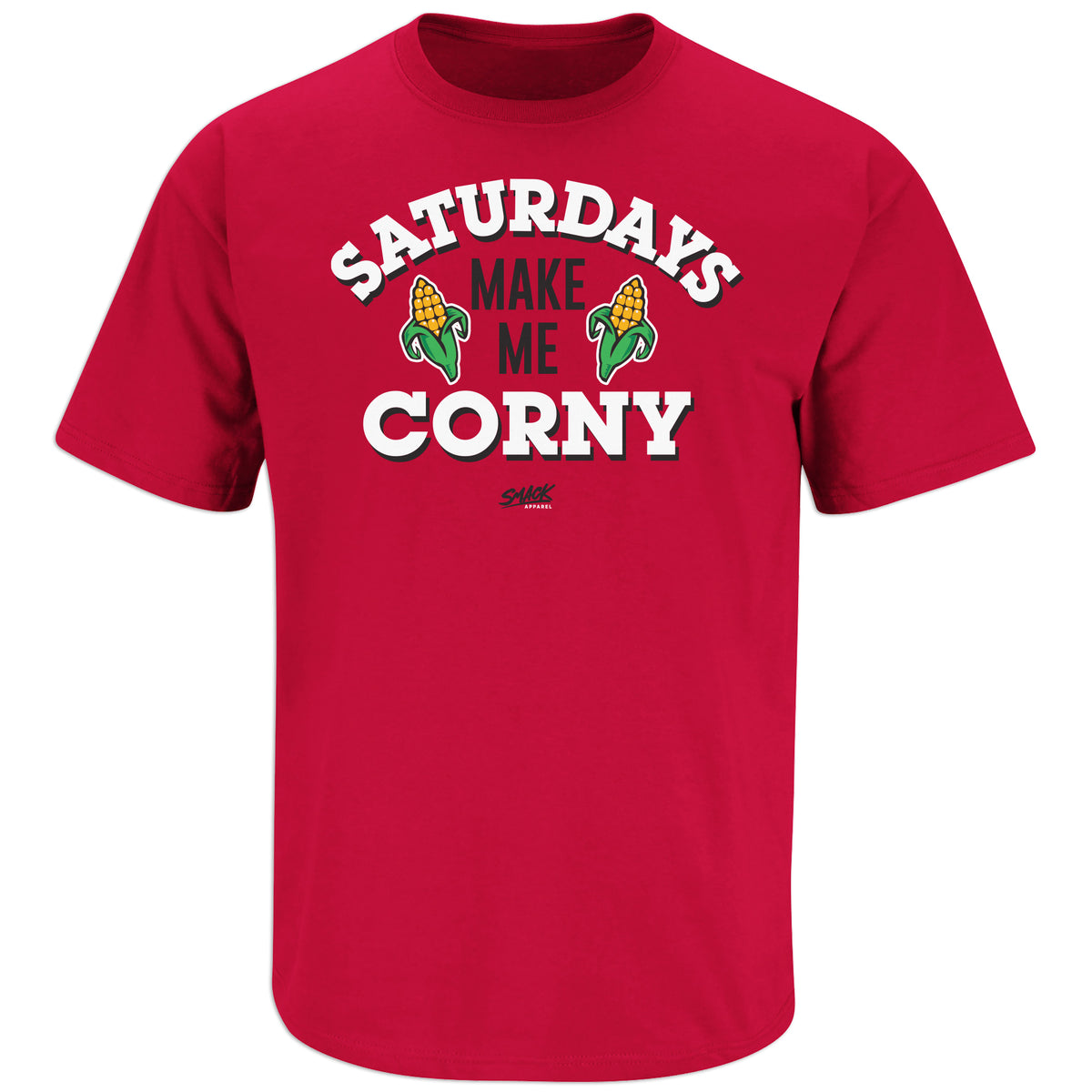 Saturdays Make Me Corny T-Shirt for Nebraska College Fans (SM-5XL ...