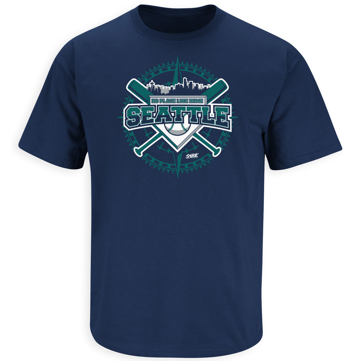 No Place Like Home T-Shirt for Seattle Baseball Fans (SM-5XL) – Smack ...