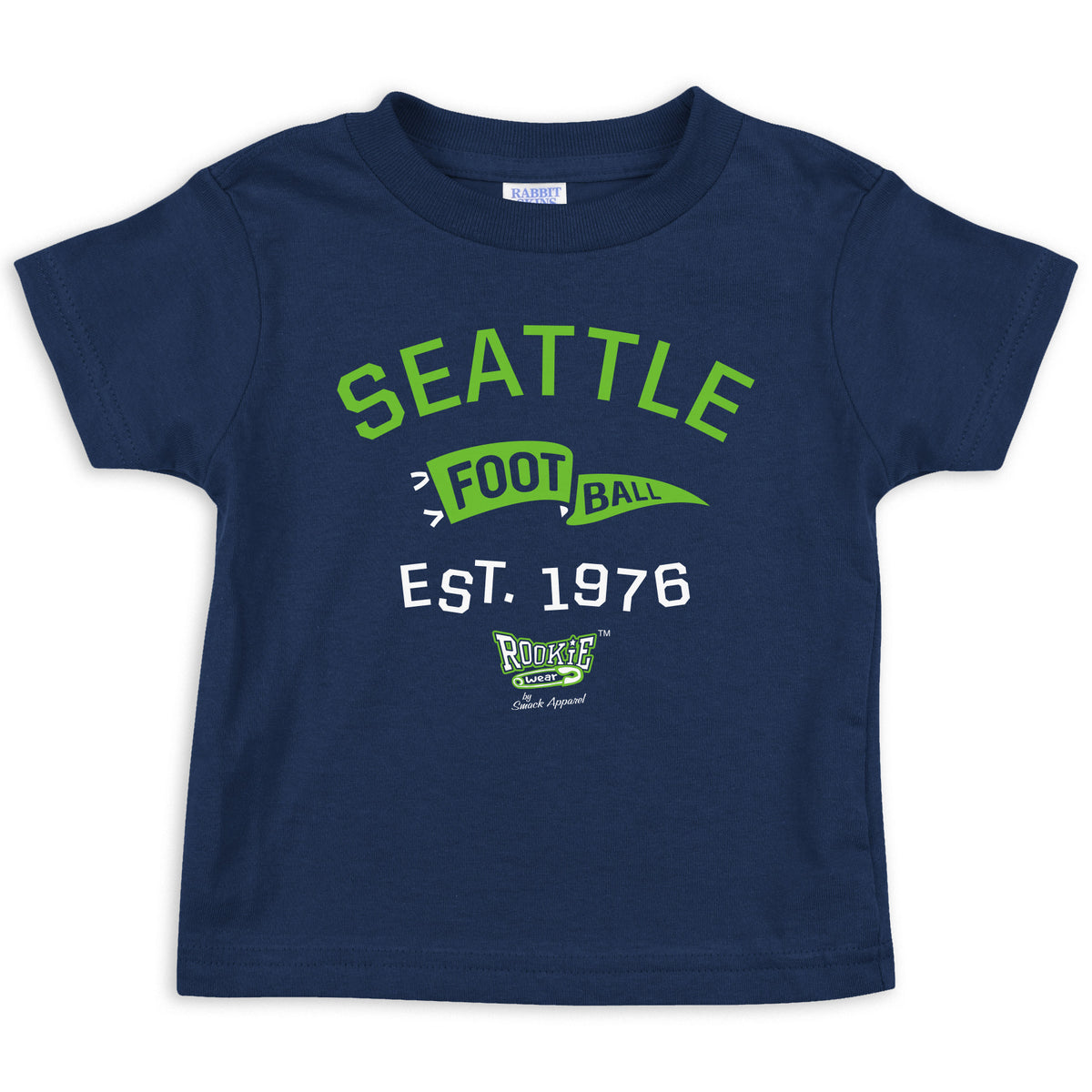 Retro Pennant Baby Apparel for Seattle Football Fans – Smack Apparel
