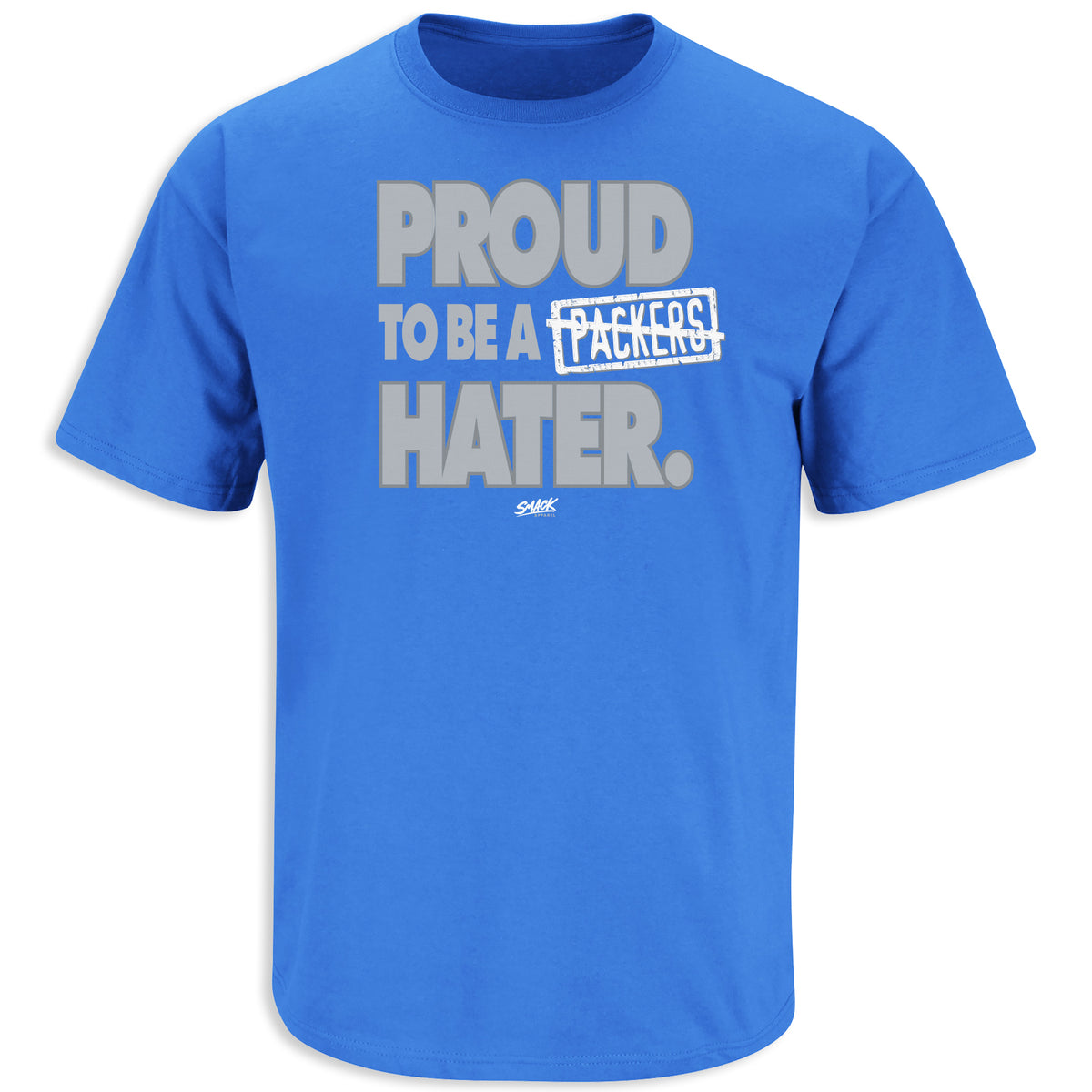 Proud To Be a Packers Hater T-Shirt for Detroit Football Fans (SM-5XL ...