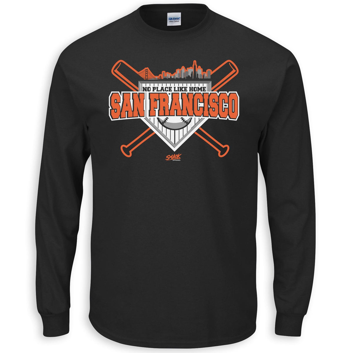 No Place Like Home T-Shirt for San Francisco Baseball Fans (SM-5XL ...