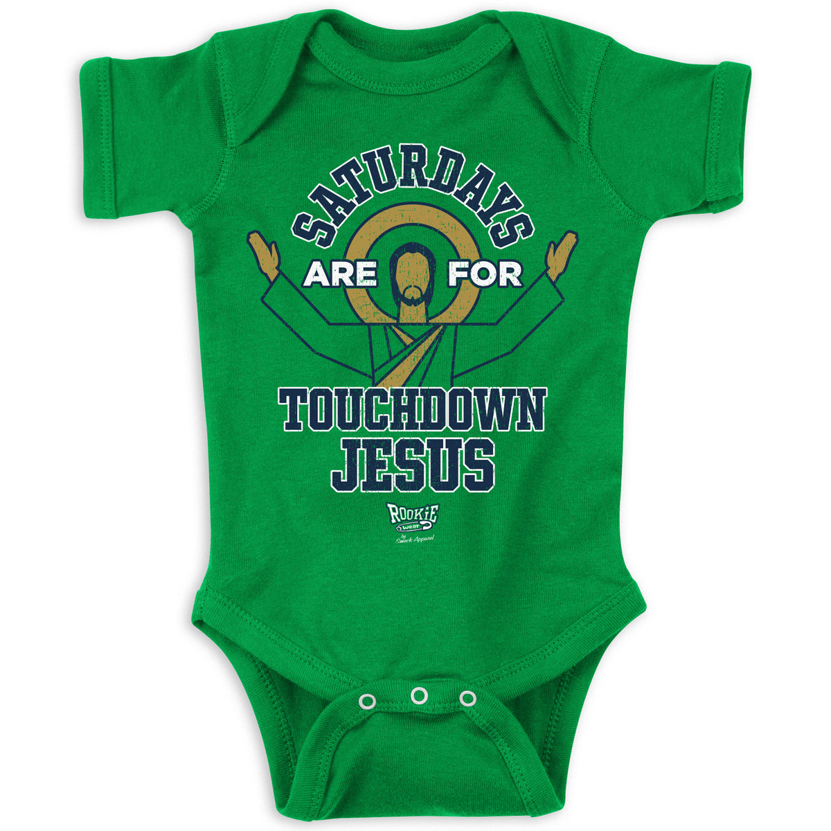 Saturdays Baby Apparel for Notre Dame College Fans (NB-7T) – Smack Apparel