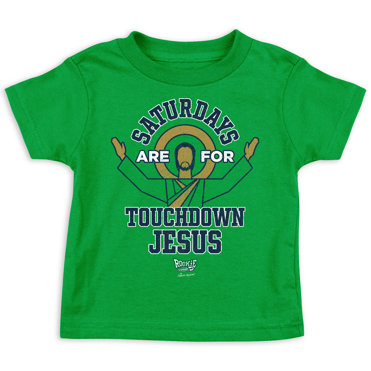 Saturdays Baby Apparel for Notre Dame College Fans (NB-7T) – Smack Apparel